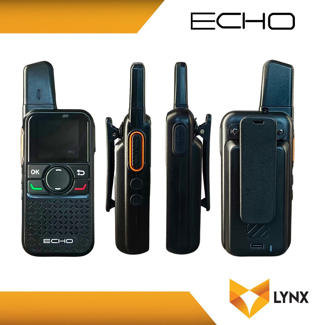 ECHO E10 Two-Way Radio REALPTT (Push-to-Talk) 4G – Lynx Industrial Trading Corporation